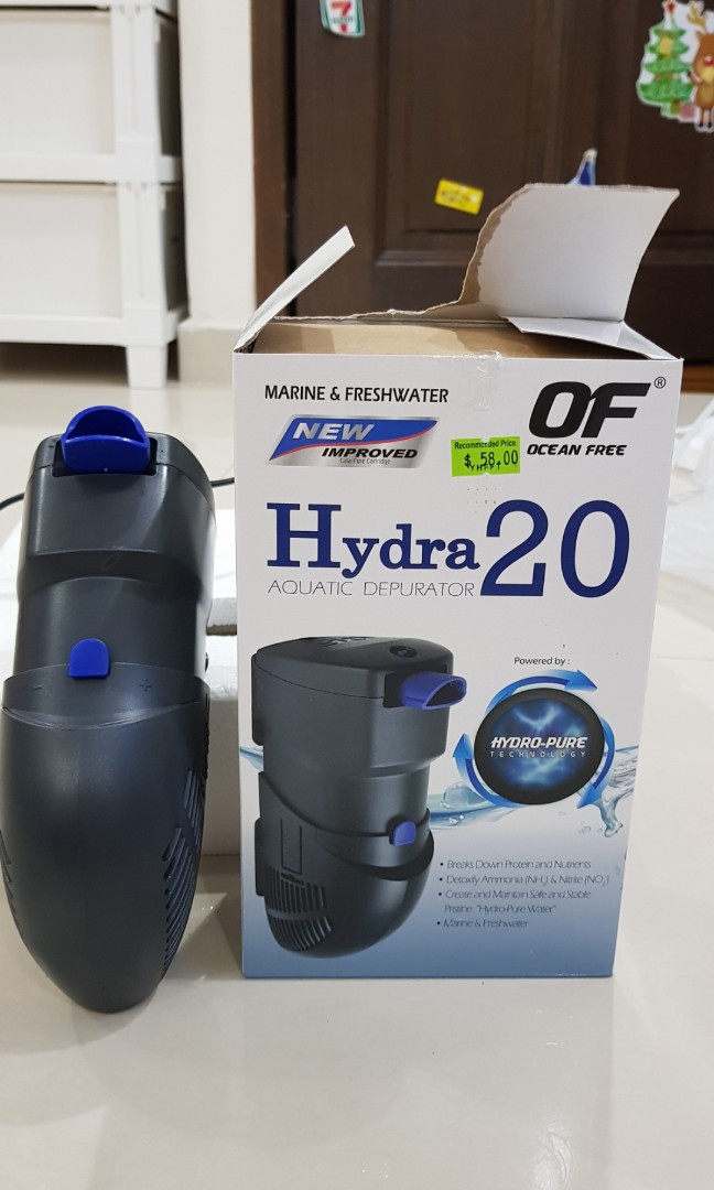Aquarium Filter - Hydra 20 Aquatic Depurator, Pet Supplies, Homes ...