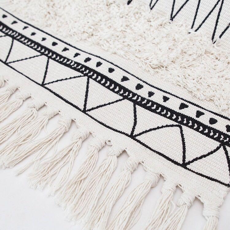 Aztec Fringe Tassel Rug, Furniture & Home Living, Kitchenware ...