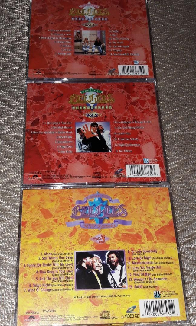 Bee Gees Greatest MTV KARAOKE Vol.1--3 (1996/97 Gold VCD), Hobbies ...