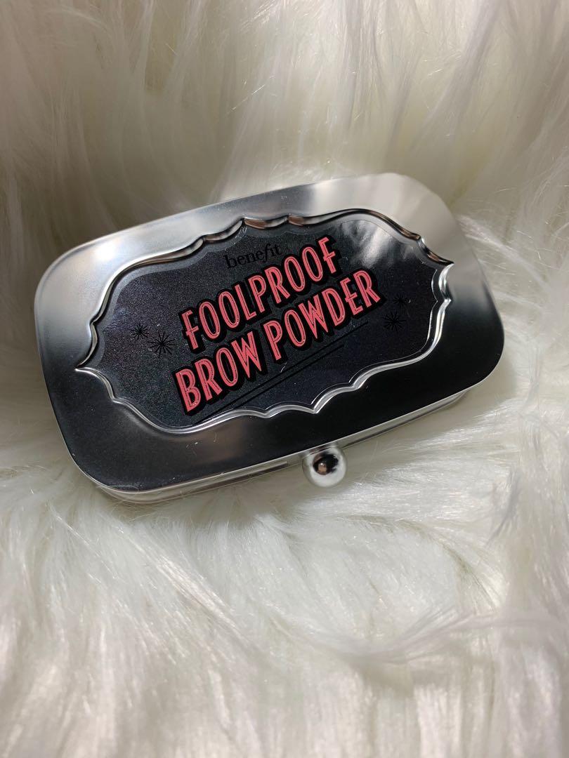 Benefit Foolproof Eyebrow Powder, Beauty & Personal Care, Face, Makeup ...