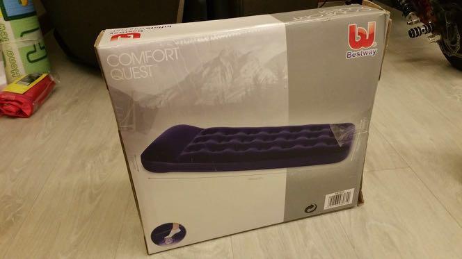 Bestway Comfort Quest Inflatable Mattress Airbed, Furniture & Home ...