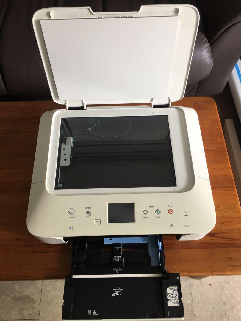 Canon MG6670 Printer & Scanner, Computers & Tech, Printers, Scanners ...
