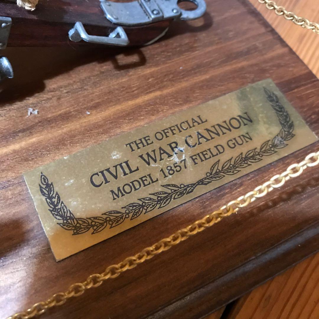 Civil War Cannon Model 1857 Field Gun, Hobbies & Toys, Memorabilia ...