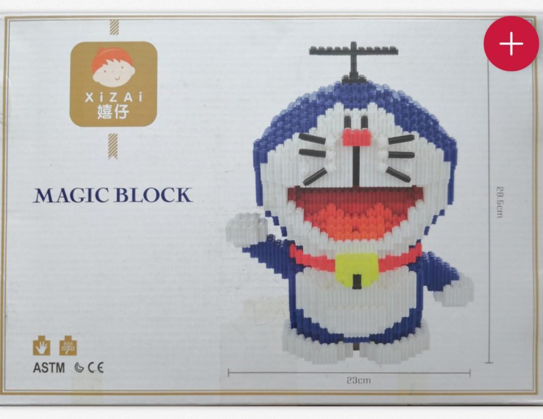 Doraemon Magic Blocks, Hobbies & Toys, Toys & Games on Carousell