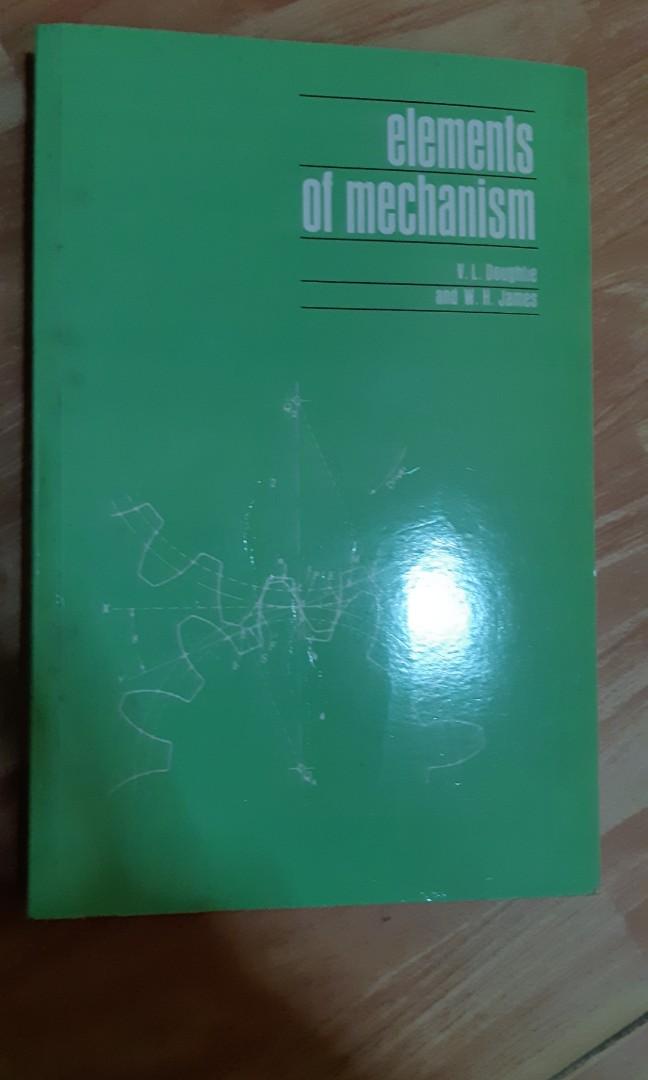 Elements of mechanism by doughtie and james, Hobbies & Toys, Books ...