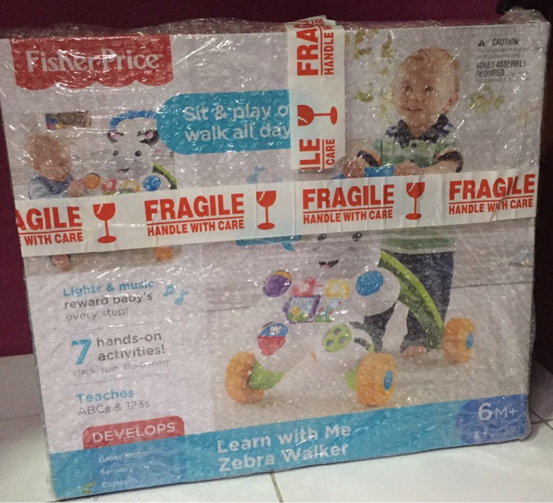 Fisher Price Zebra Walker (BNIB), Babies & Kids, Infant Playtime on ...