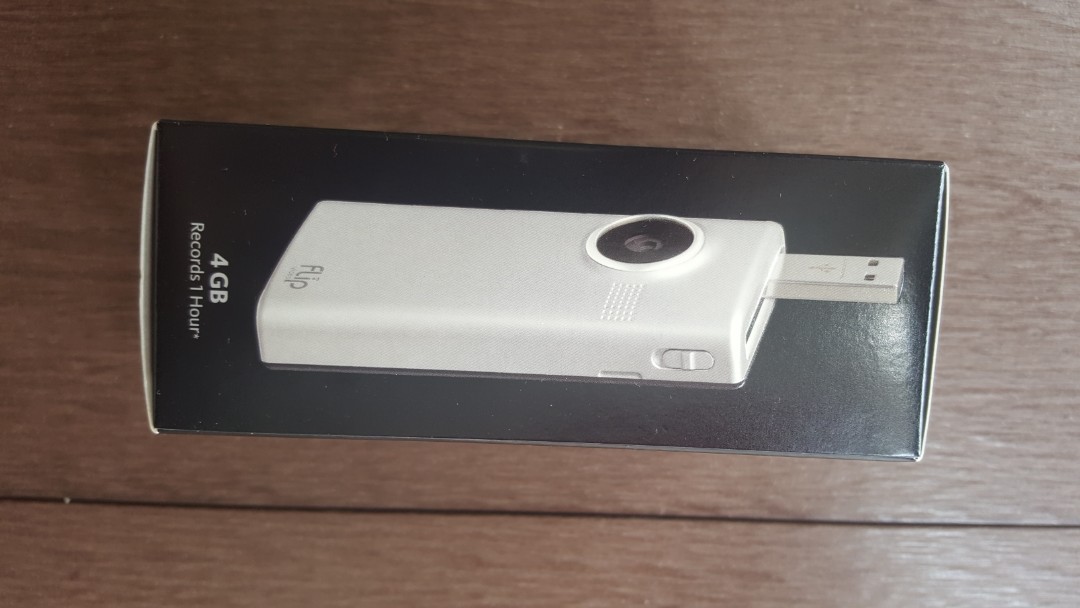 Flip Video Recorder Mini HD 1 hour 4 GB. Brand new with seal., Mobile ...