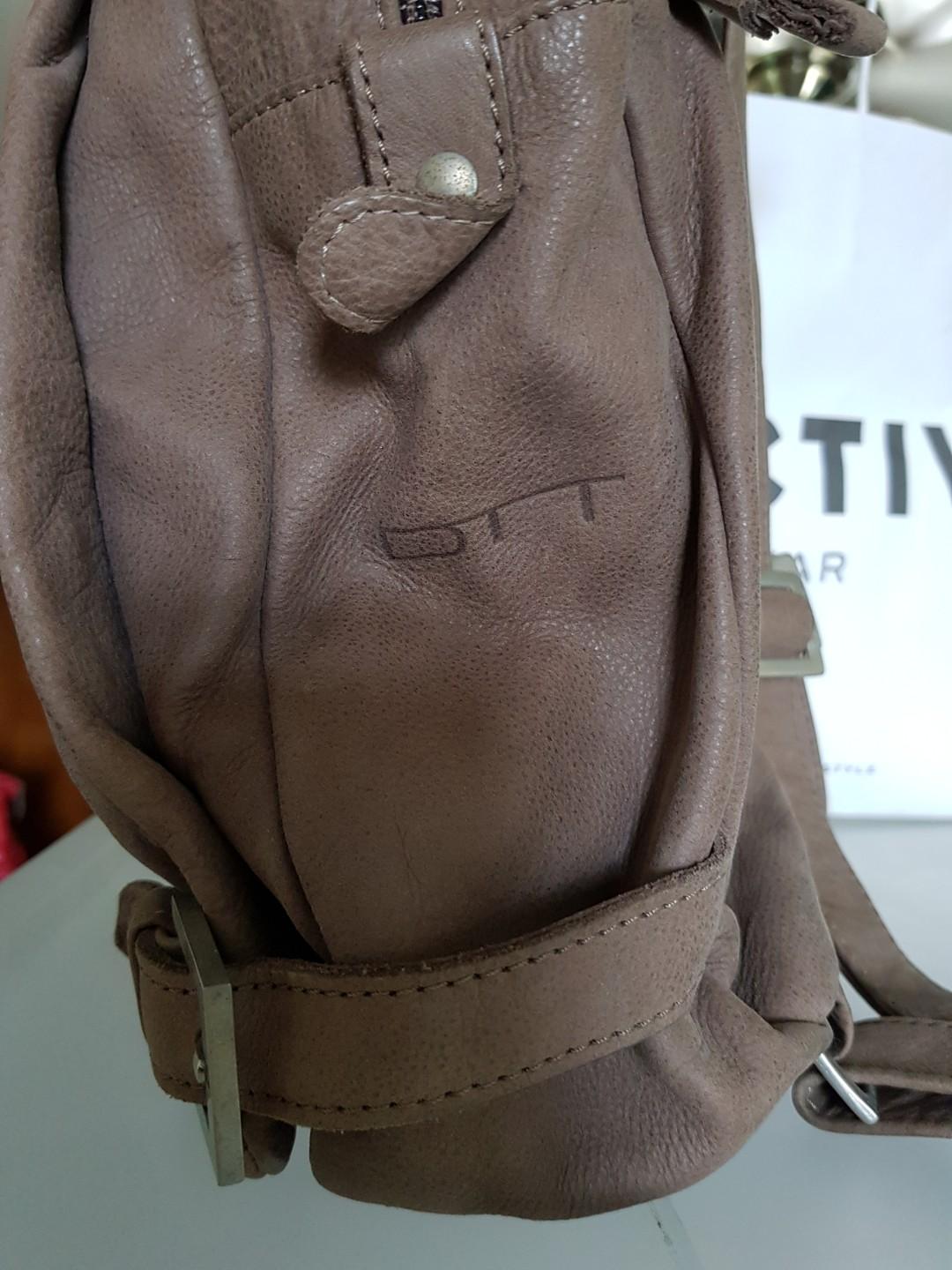 FULL LEATHER BACKPACK FROM SPAIN, Women's Fashion, Bags & Wallets ...