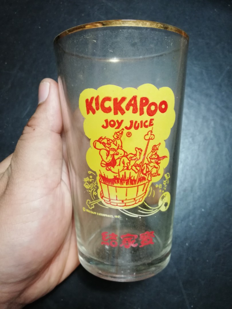Gelas Kickapoo, Hobbies & Toys, Collectibles & Memorabilia, Vintage Collectibles on Carousell