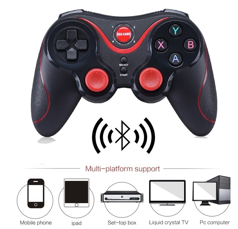 Gen Game S5 Bluetooth Wireless Gamepadcontroller Fullset With Box Video Gaming Gaming 5458