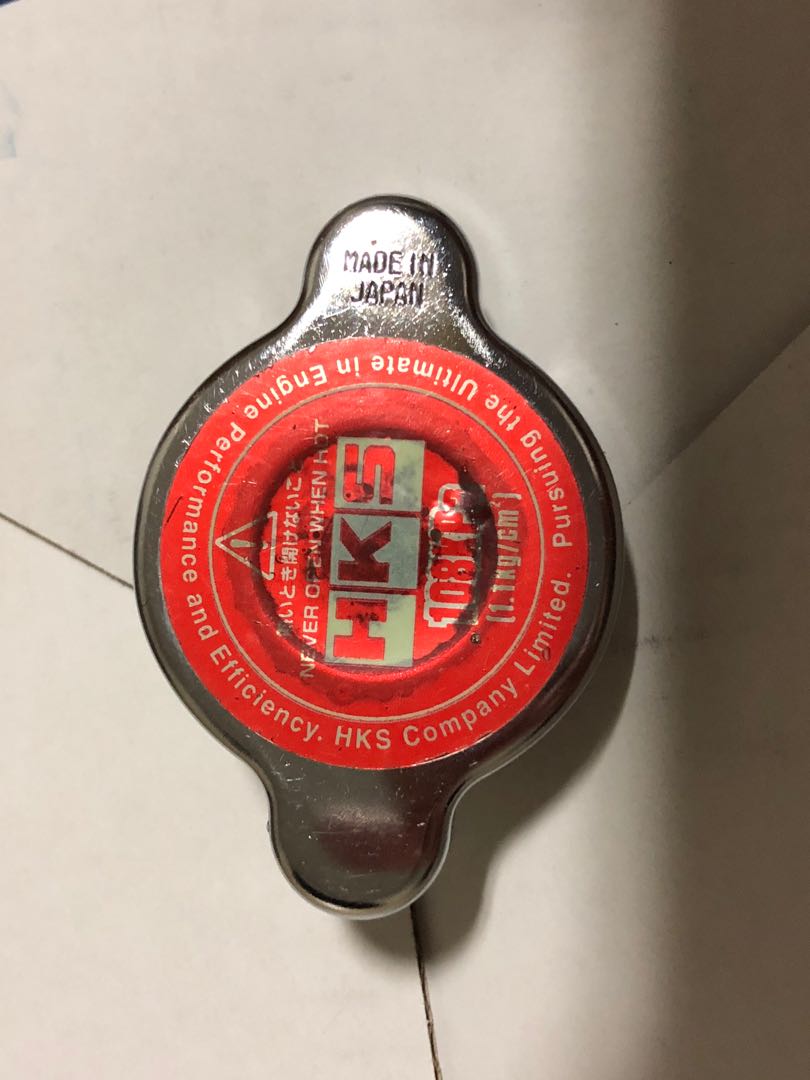 HKS radiator cap ( Original ), Car Accessories, Accessories on Carousell