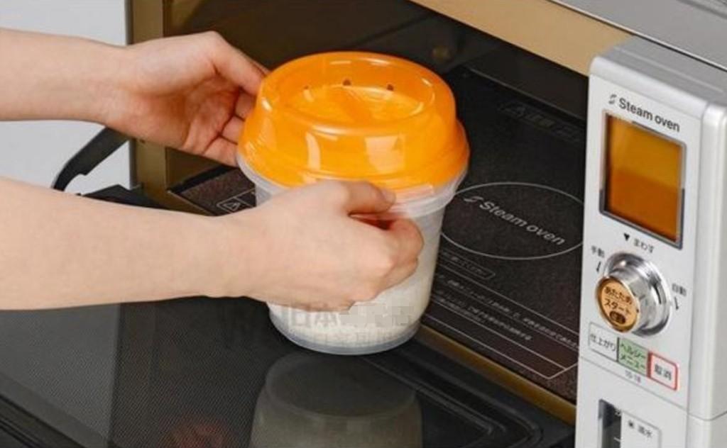 Japanese Rice Cooker Fast Microwavable Microwave Oven Mini Lunch Dinner ...