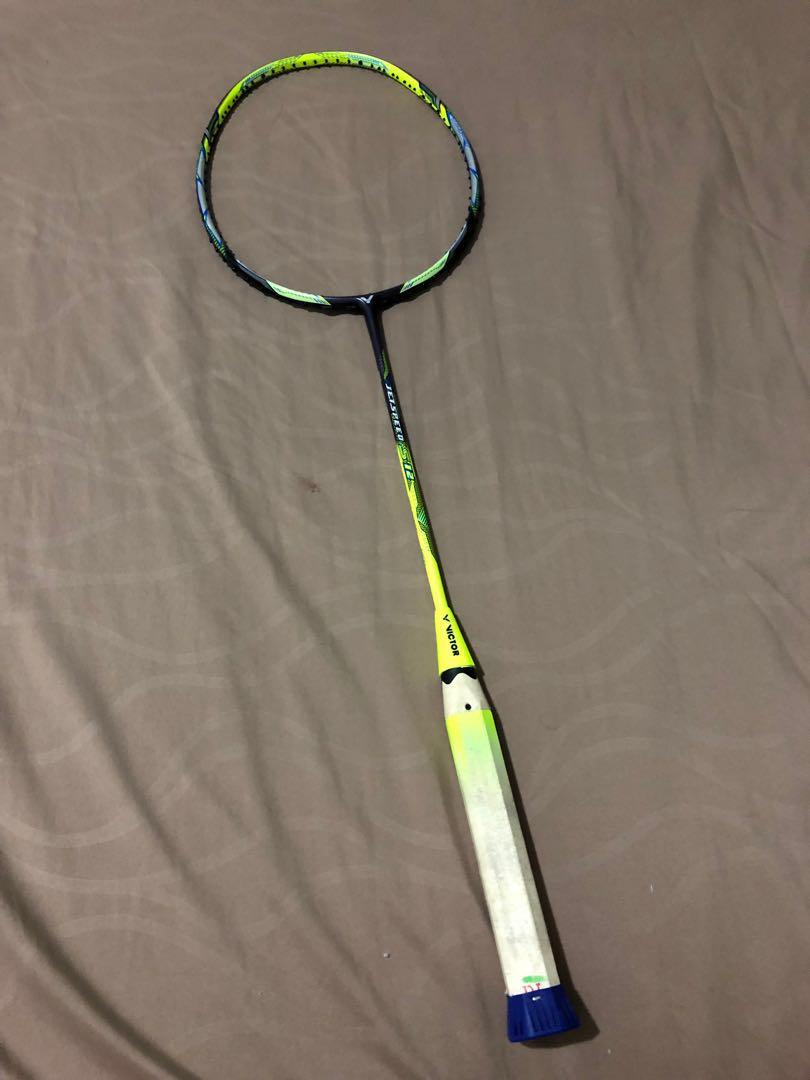 Js12 KRP victor jetspeed 12, Sports Equipment, Sports & Games, Racket ...