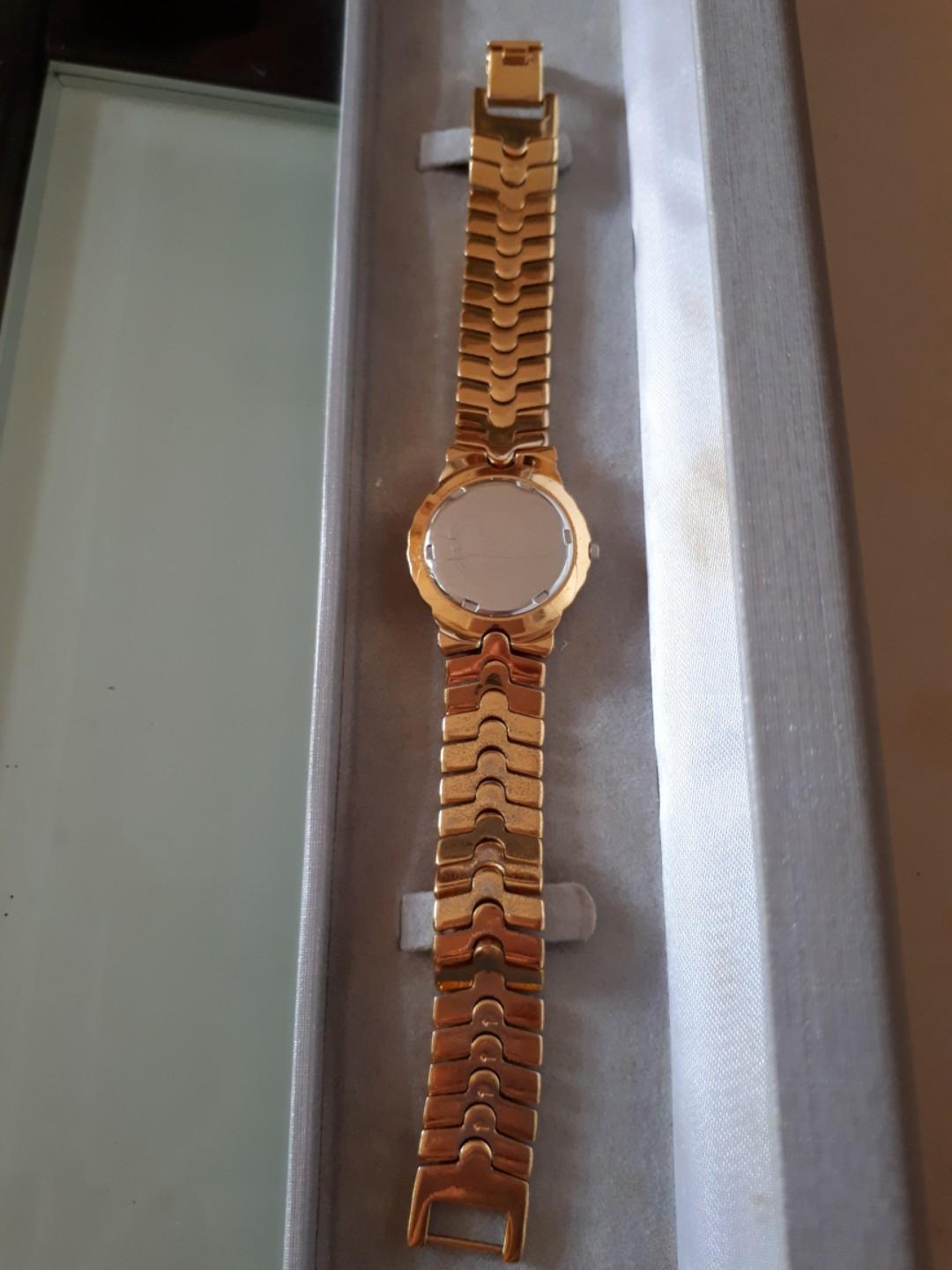 *Price reduced* Lobor 22K Gold Plated Japan Quartz Watch, Mobile Phones ...