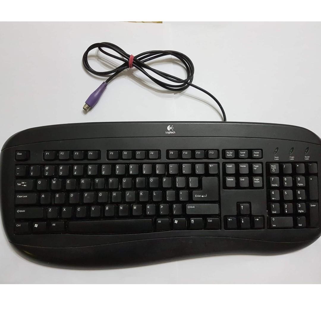 Logitech Easy Keyboard Deluxe Computers And Tech Parts And Accessories Computer Keyboard On Carousell