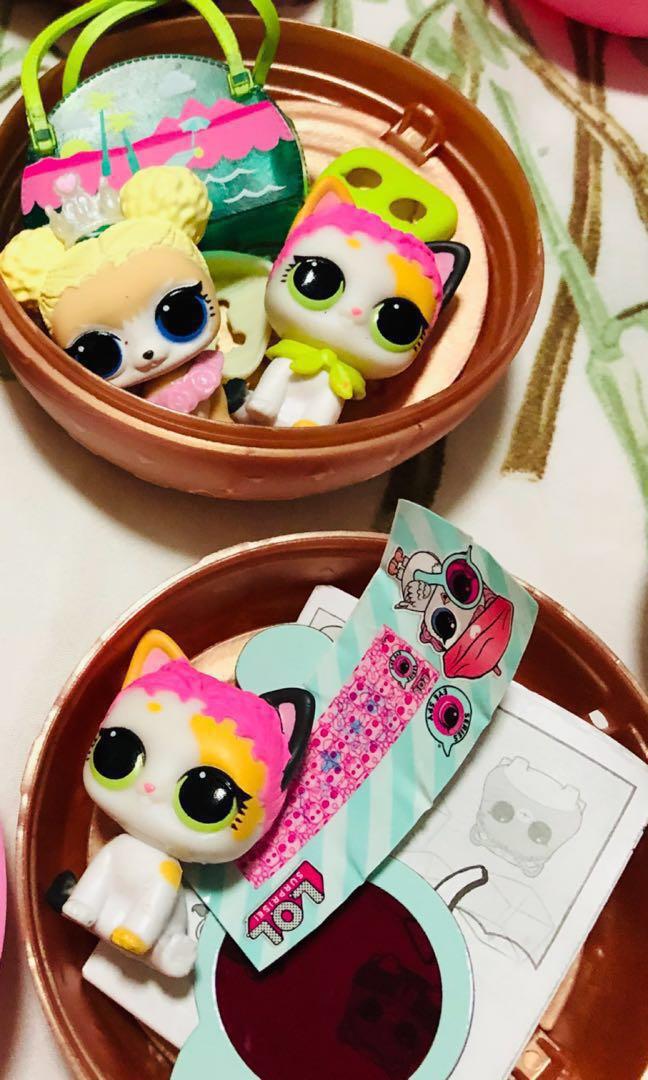 Lol surprise pets- Flower doodle & purrfect spike, Hobbies & Toys, Toys ...