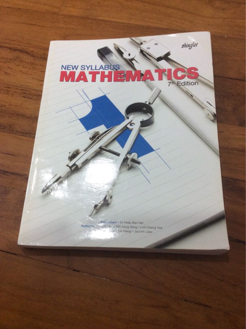 Mathematics textbook, Hobbies & Toys, Books & Magazines, Textbooks on ...