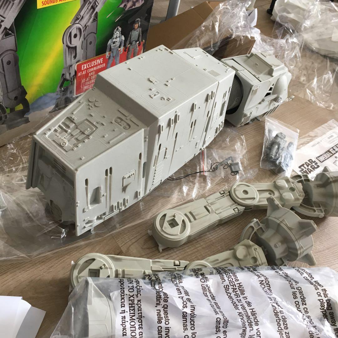 Mint complete Star Wars imperial at-at walker potf with box by Kenner ...
