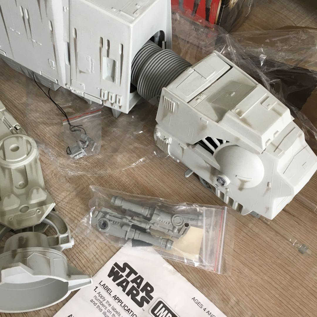 Mint complete Star Wars imperial at-at walker potf with box by Kenner ...