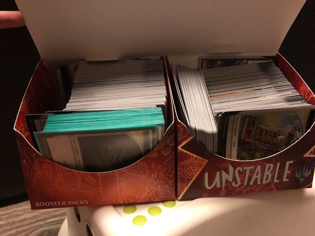 MTG Unstable cards / Unstable lands / full art lands, Hobbies & Toys ...