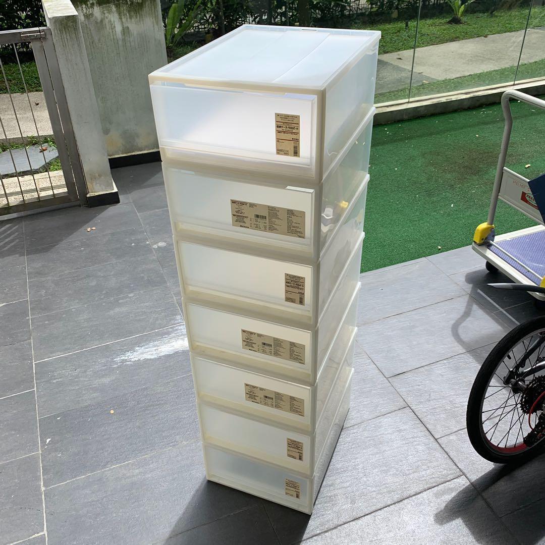 Muji Stackable Drawer, Furniture & Home Living, Home Improvement ...