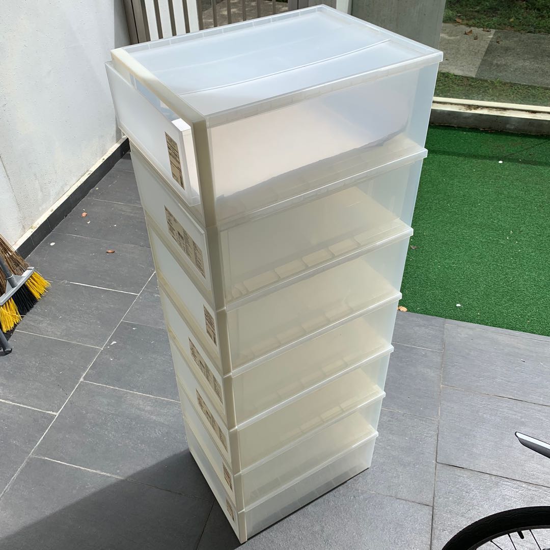 Muji Stackable Drawer, Furniture & Home Living, Home Improvement ...