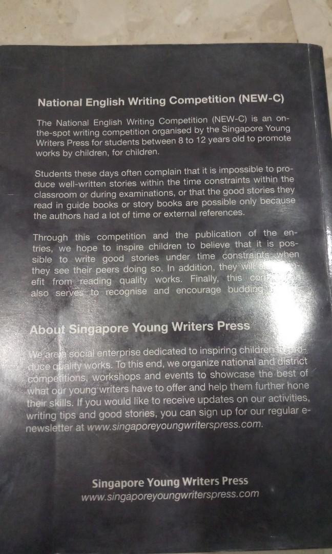 National English Writing Competition P5 and P6, Hobbies & Toys, Books ...