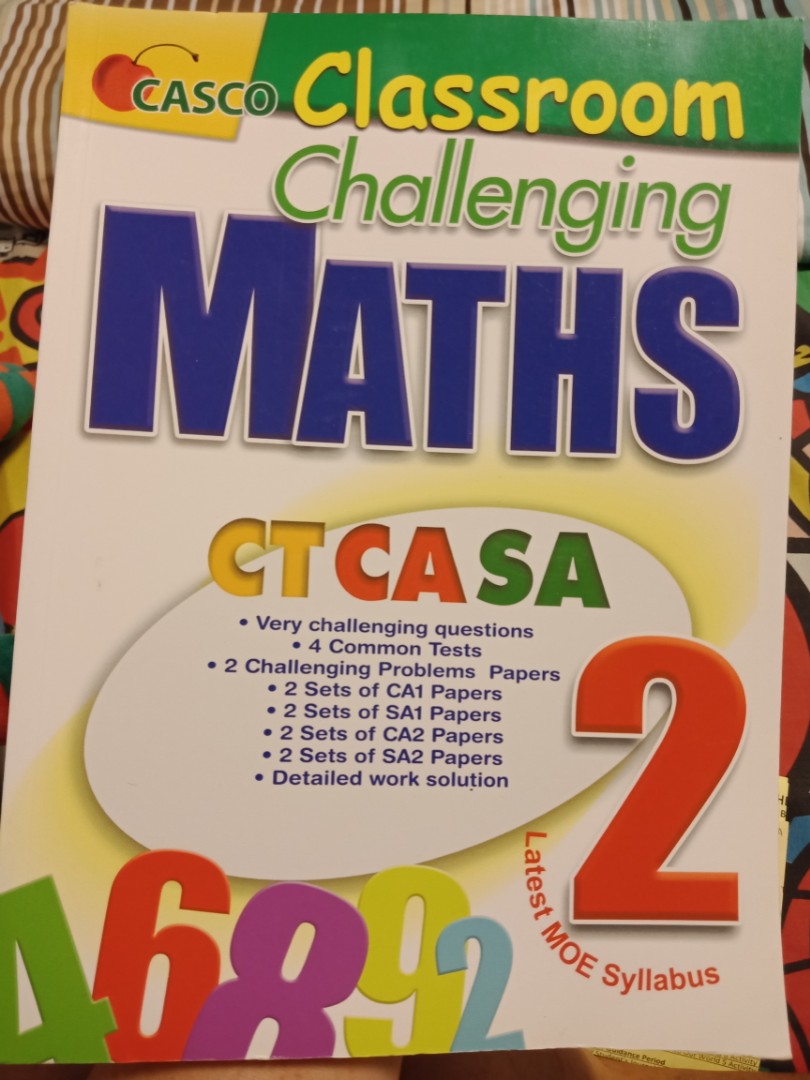 P2 Maths Casco assessment book, Hobbies & Toys, Books & Magazines ...