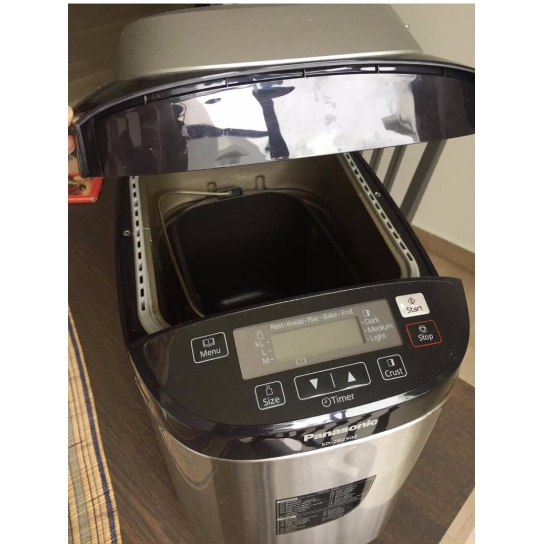 Panasonic Bread Maker SD ZB2502, TV & Home Appliances, Kitchen ...