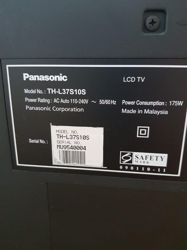 PANASONIC LCD TV, TV & Home Appliances, TV & Entertainment, TV on Carousell