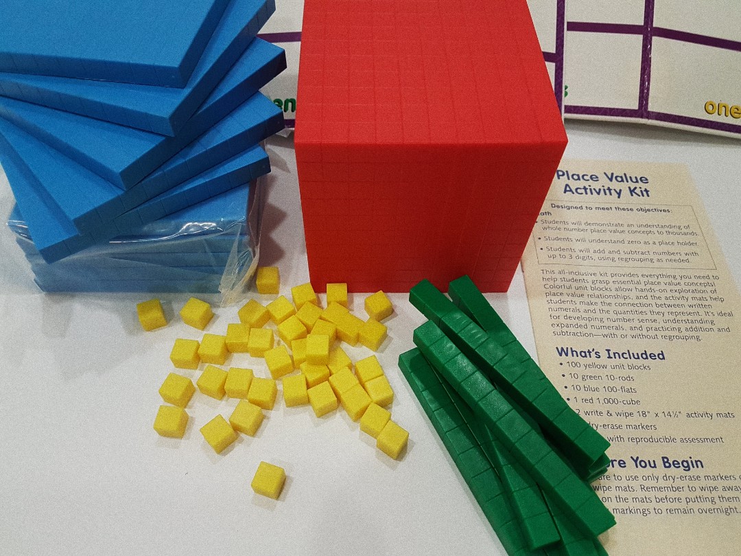 place value activity kit - lakeshore, Hobbies & Toys, Books & Magazines ...