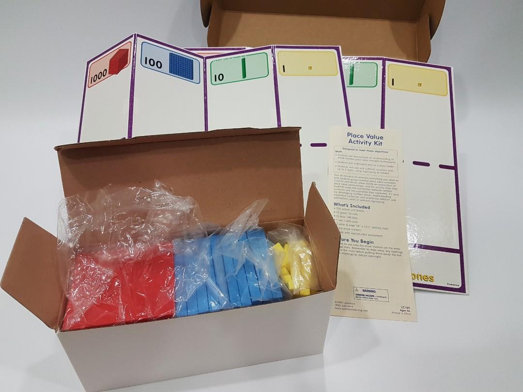 place value activity kit - lakeshore, Hobbies & Toys, Books & Magazines ...