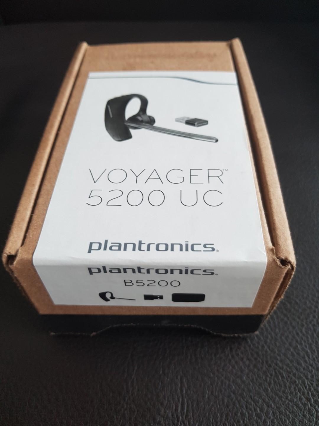 Brand New - Plantronics Voyager UC 5200 / B5200, Audio, Headphones ...