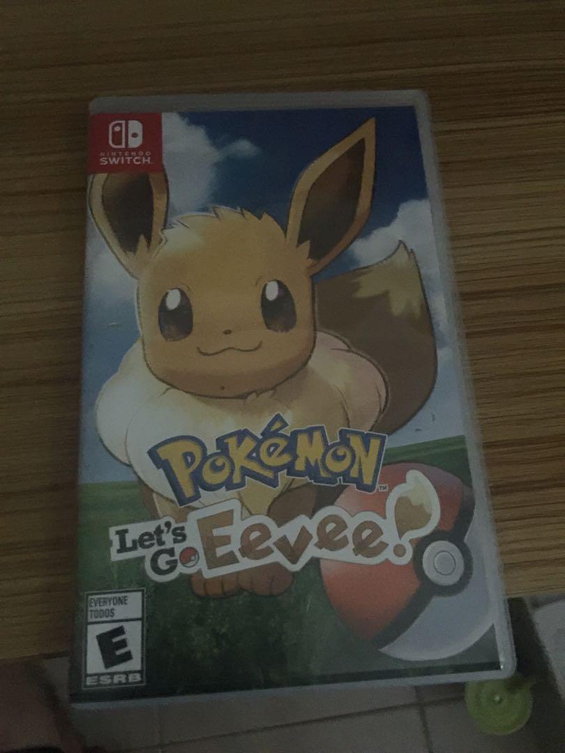 Pokemon switch eevee, Video Gaming, Video Games, Nintendo on Carousell