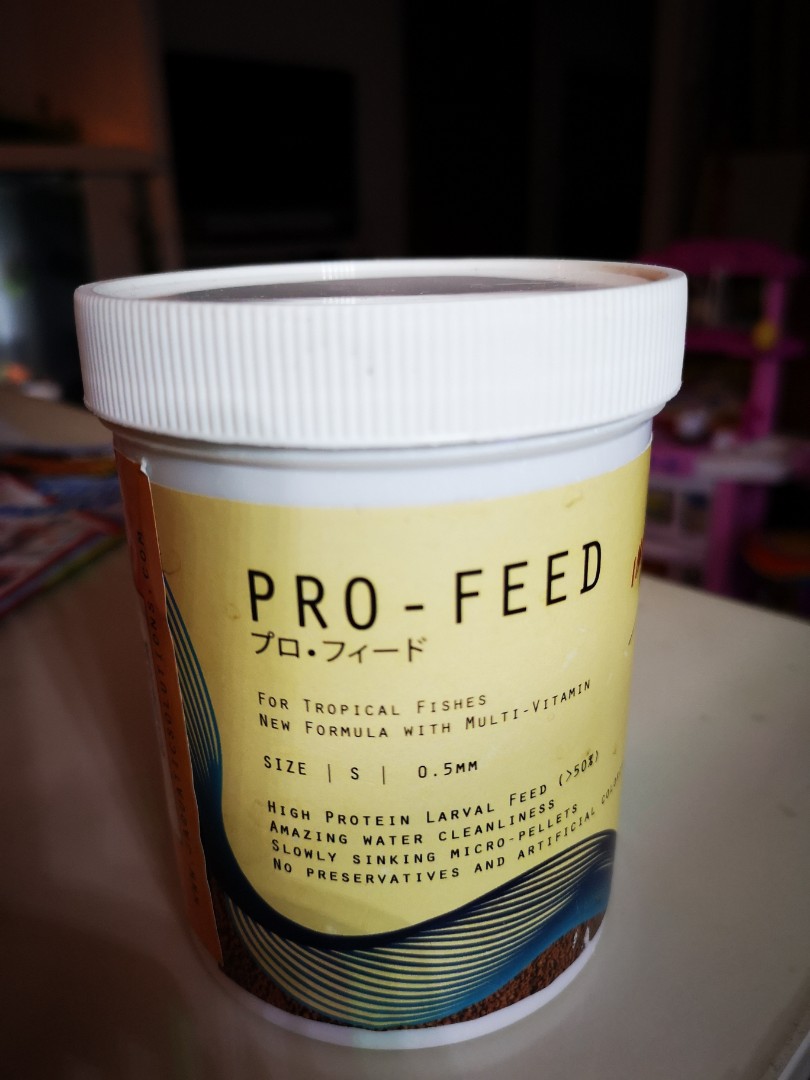 Pro-feed High protein larva feed, Pet Supplies, Pet Food on Carousell