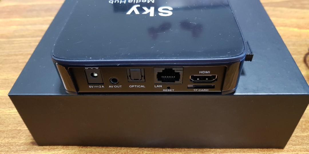 TV box / Sky Media Hub X8 pro High resolution (Android TV), TV & Home ...