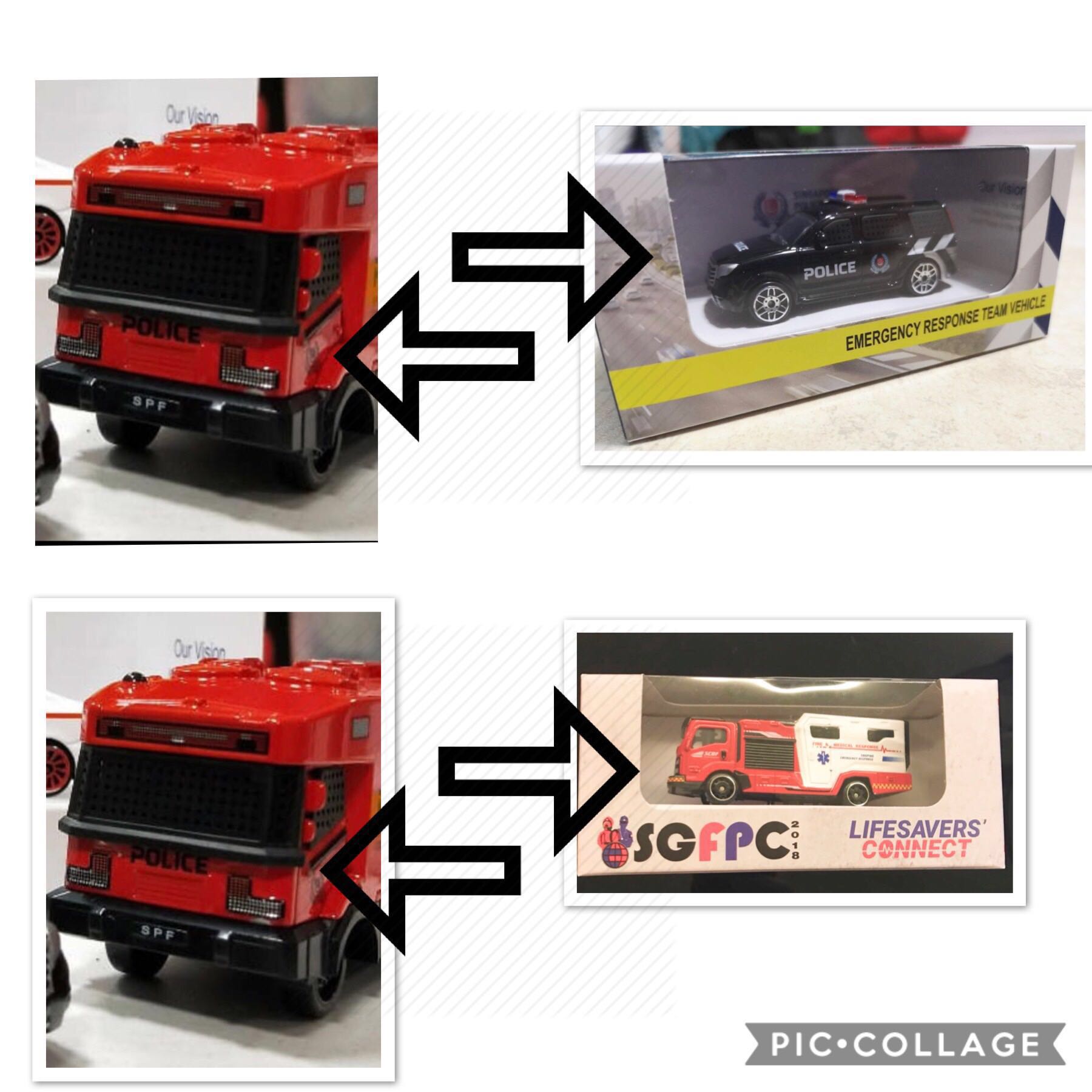 SPF SOC CAR WITH SPF ERT AND SCDF FMV, Hobbies & Toys, Toys & Games on ...