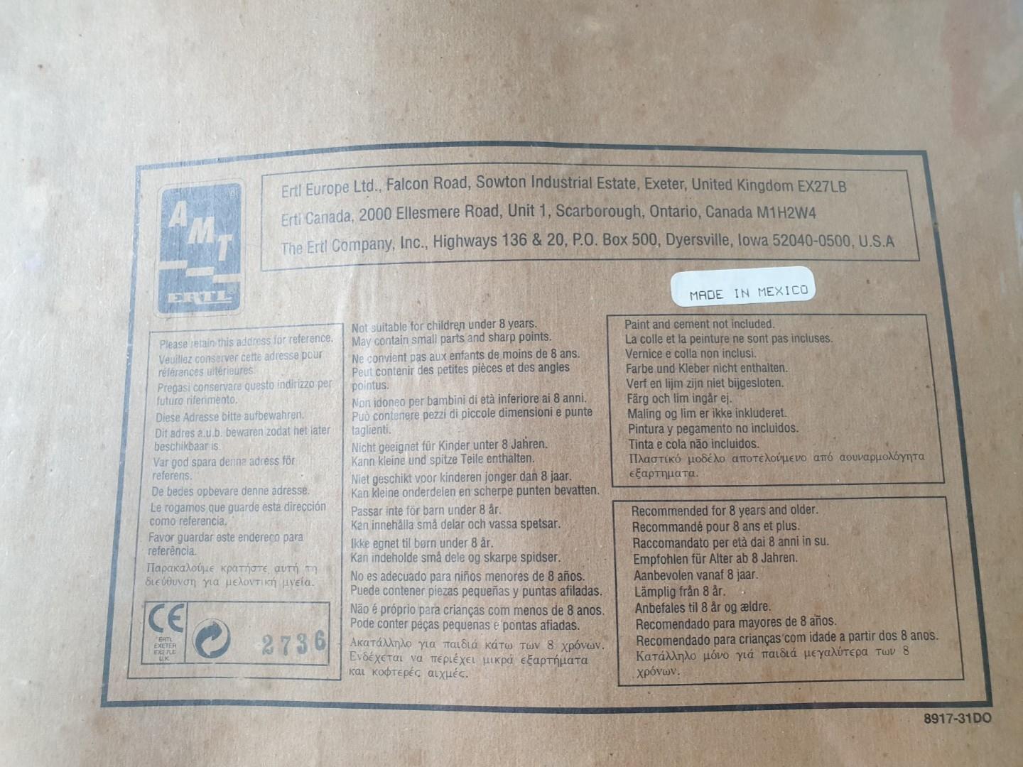 Super rare store exclusive. Star Wars Millennium Falcon model kit ...