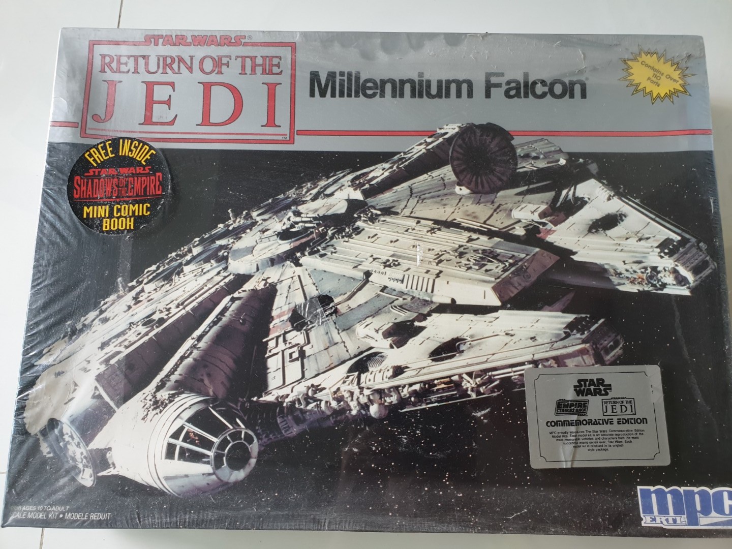 Super rare store exclusive. Star Wars Millennium Falcon model kit ...
