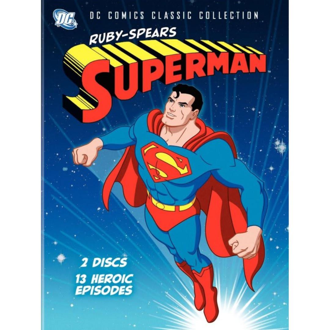 SUPERMAN (RUBY SPEARS)(1988) COMPLETE ANIMATED SERIES DVD UP$14.00 NOW ...