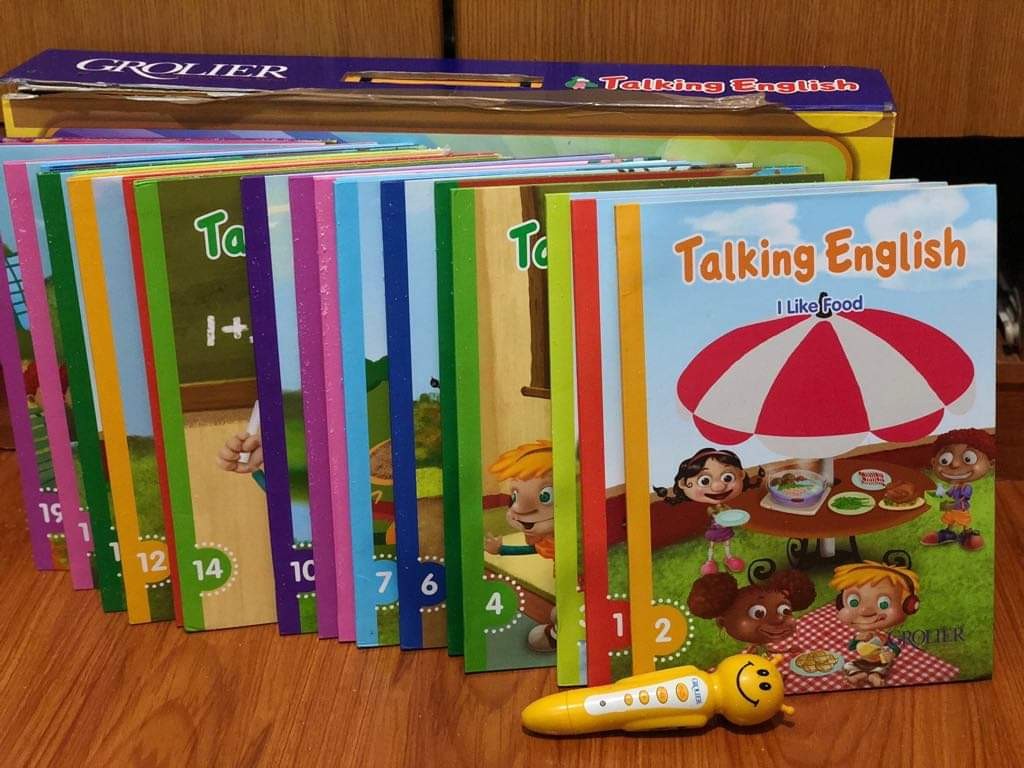 Grolier Talking English, Hobbies & Toys, Books & Magazines, Children's ...