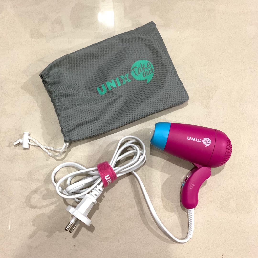 Unix Mini Hair Dryer, Beauty & Personal Care, Hair on Carousell