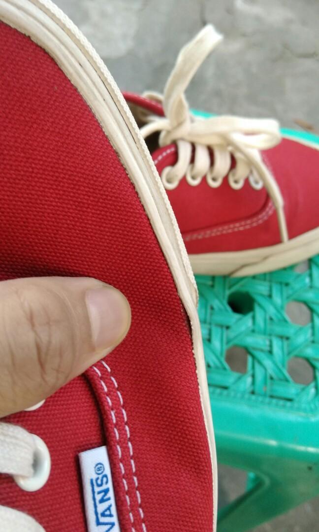 Vans Vault Red Chili, Men's Fashion, Footwear, Sneakers on Carousell