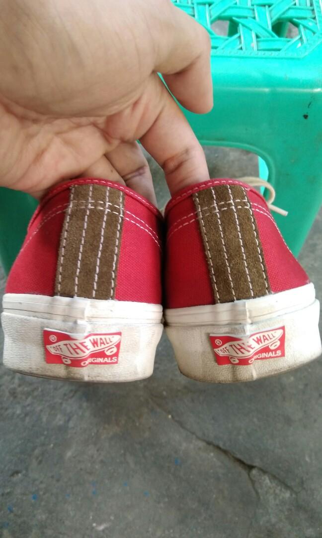Vans Vault Red Chili, Men's Fashion, Footwear, Sneakers on Carousell
