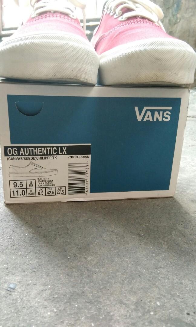 Vans Vault Red Chili, Men's Fashion, Footwear, Sneakers on Carousell