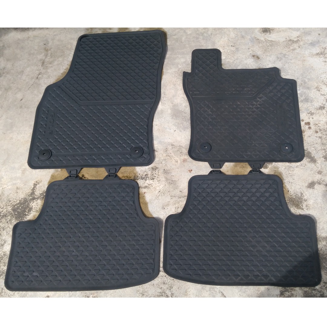 VW Golf Mk 7 original rubber mats, Car Accessories, Accessories on ...