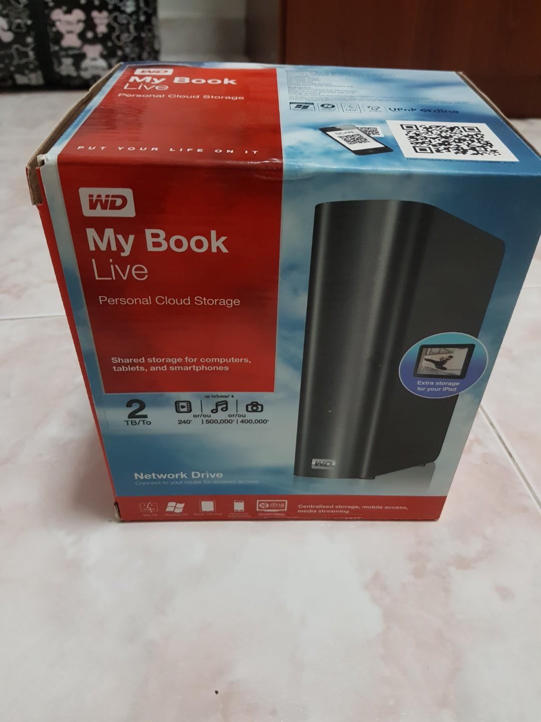 WD My Book 2TB, Computers & Tech, Parts & Accessories, Hard Disks ...