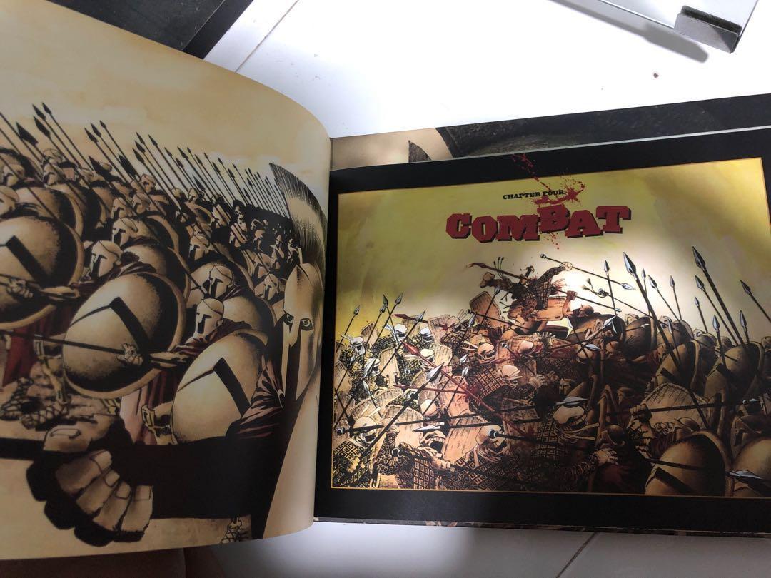 300 Spartan Comic & Movie Book, Hobbies & Toys, Books & Magazines ...
