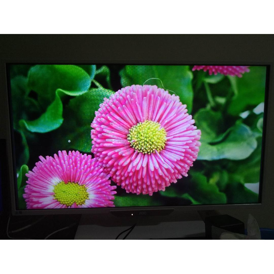 AOC 32 inch IPs LED Monitor 3284VW with minor defect, Computers & Tech ...