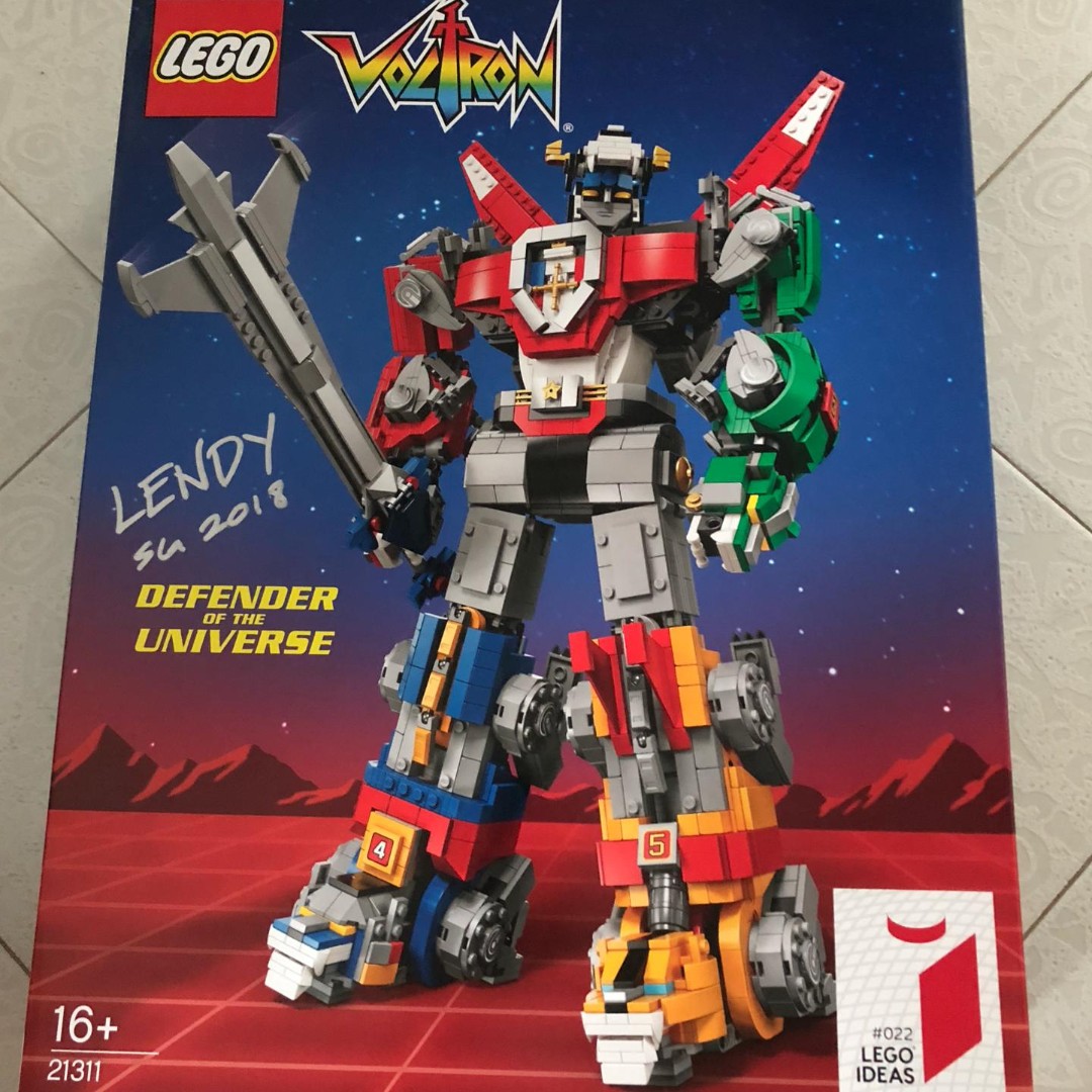 [BNIB] Lego Ideas 21311 Voltron, the biggest buildable LEGO mech ever ...
